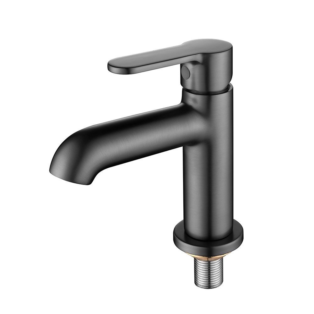 BATH&BATH BT-5201GM ก๊อกอ่างล้างหน้าเดี่ยว เทาดำ | Shopee Thailand