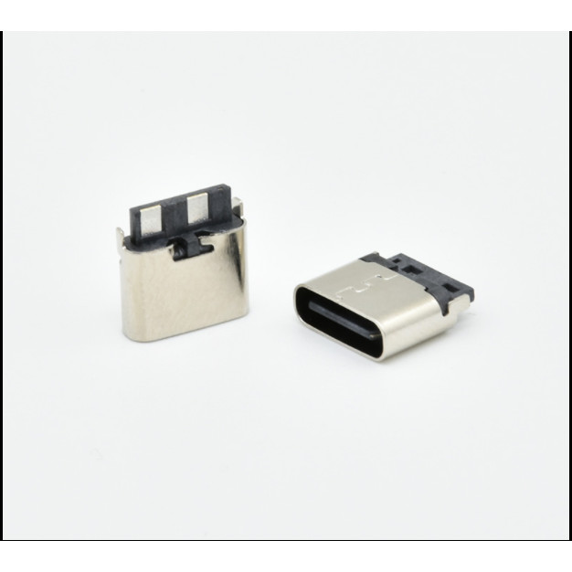 ซ็อกเก็ตเชื่อมต่อ TYPE-C ตัวเมีย USB 2P TYPE H6.5 มม. TYPE-C 3.1 ชาร์จเร็ว TYPE-C 2P | Shopee ...