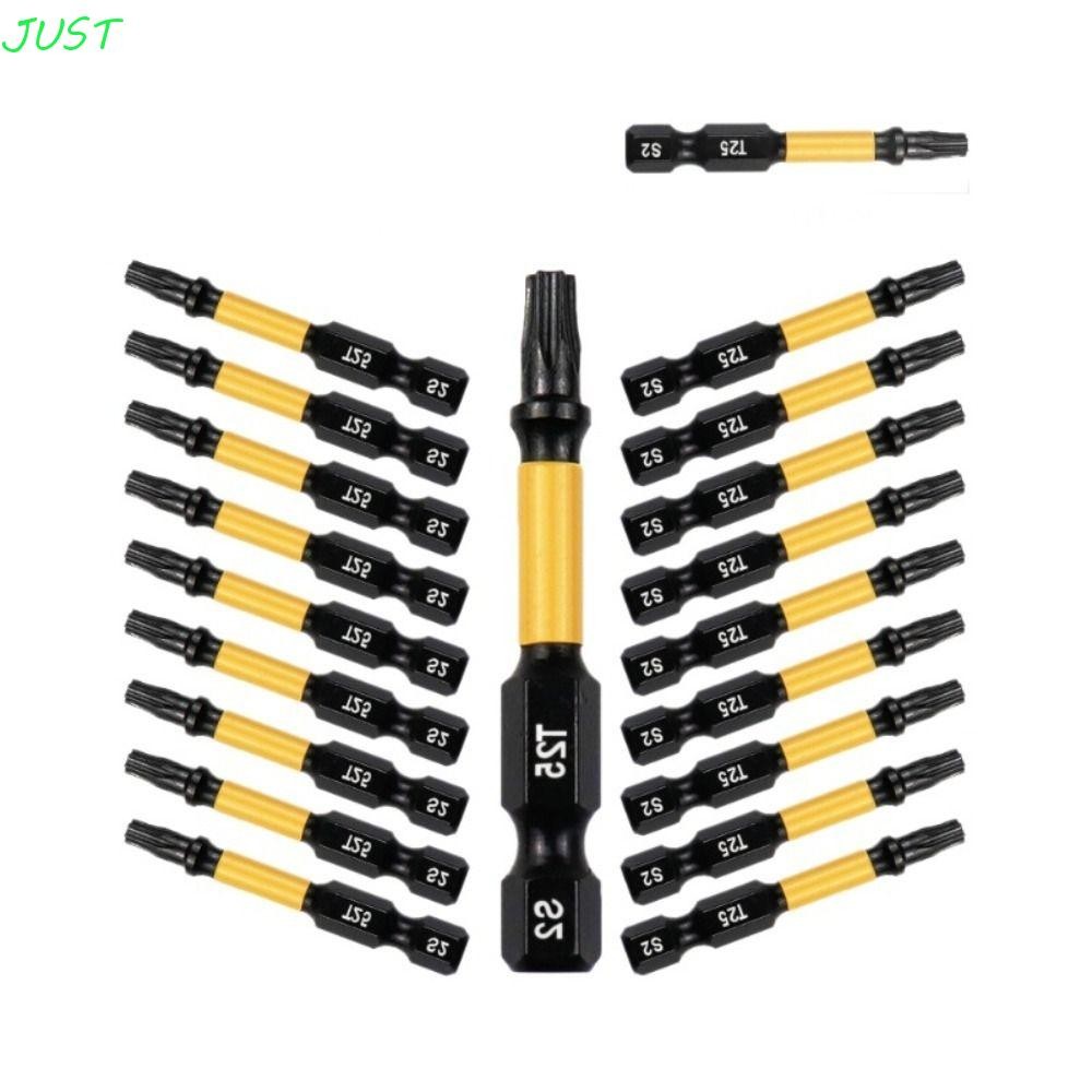 Just 20 ชิ้น Impact Power Bit, ชุดหัว Torx T25 Impact Driver, ความ ...
