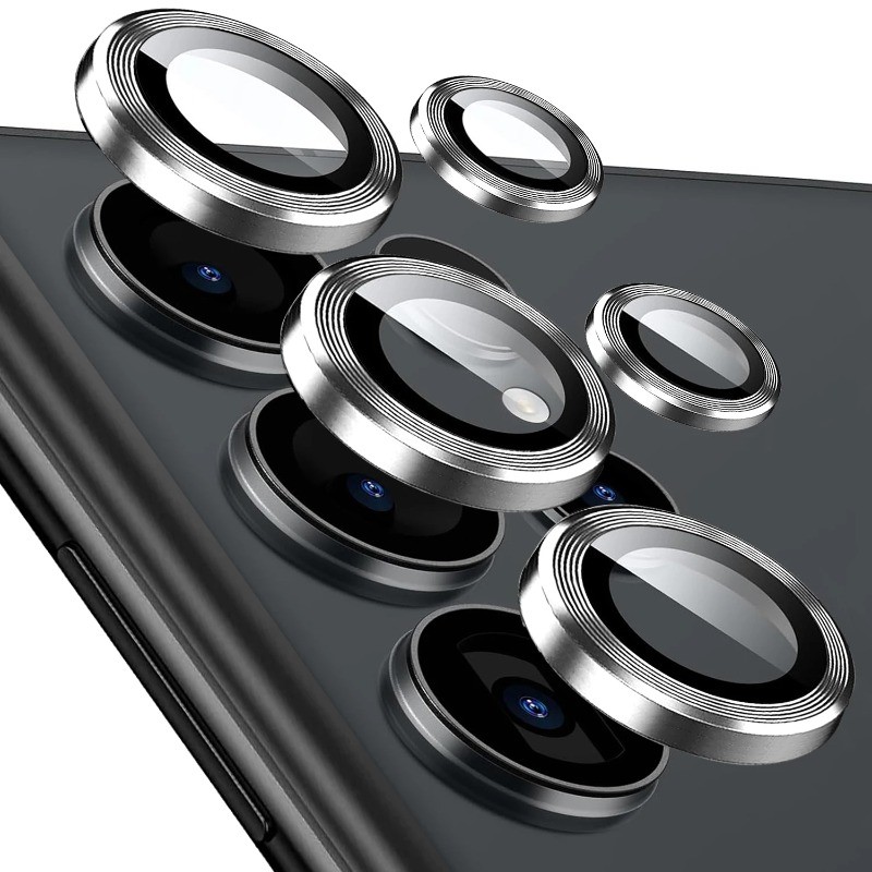 Samsungs25 S25Ultra S25 + S25U S24 + S24U เกลียวรูปแบบซีดีโลหะอลูมิเนียมตําแหน่ง Eagle Eye เลนส์ ...