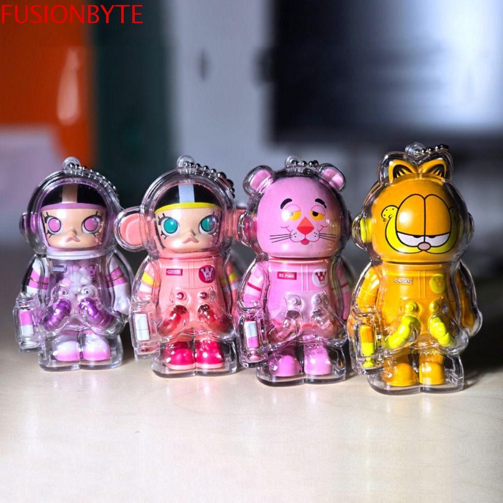 Fusionbyte Molly เคสป้องกันโปร่งใส, Pop Mart นักบินอวกาศ Molly ตุ๊กตากระเป๋าขาออก, ถุงนอนตุ๊กตา ...