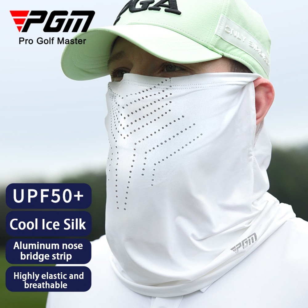 กิจกรรม PGM UV Golf Mask Men Neck Gaiter Golf Face Mask Ice Silk Breathable KOZ008 | Shopee Thailand