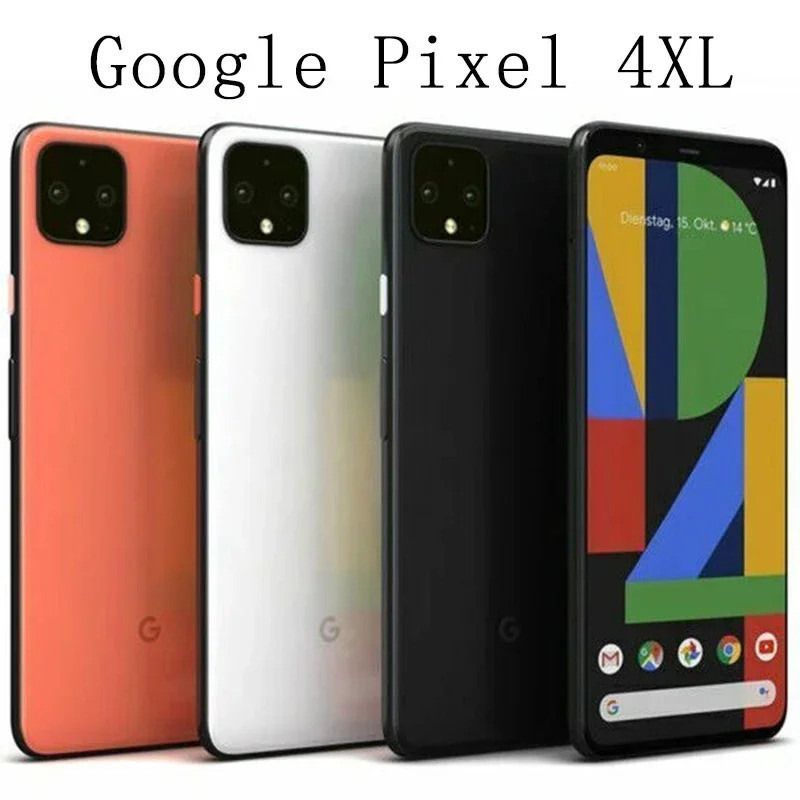 ปลดล็อค Google Pixel 4 XL 4XL 6.3 "6GB+64GB/128GB ROM NFC Snapdragon ...