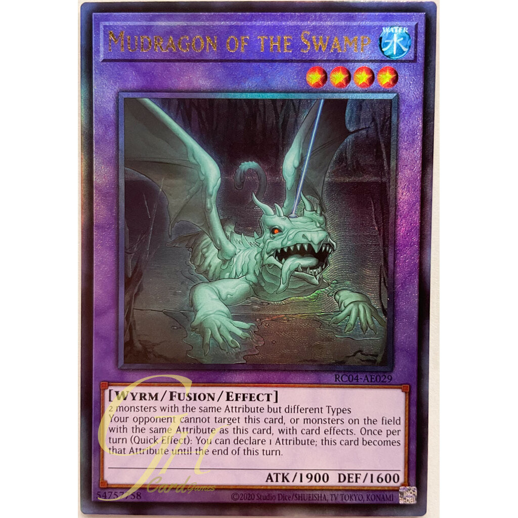 Yugioh [RC04-AE029] Mudragon of the Swamp (Ultimate Rare) | Shopee Thailand
