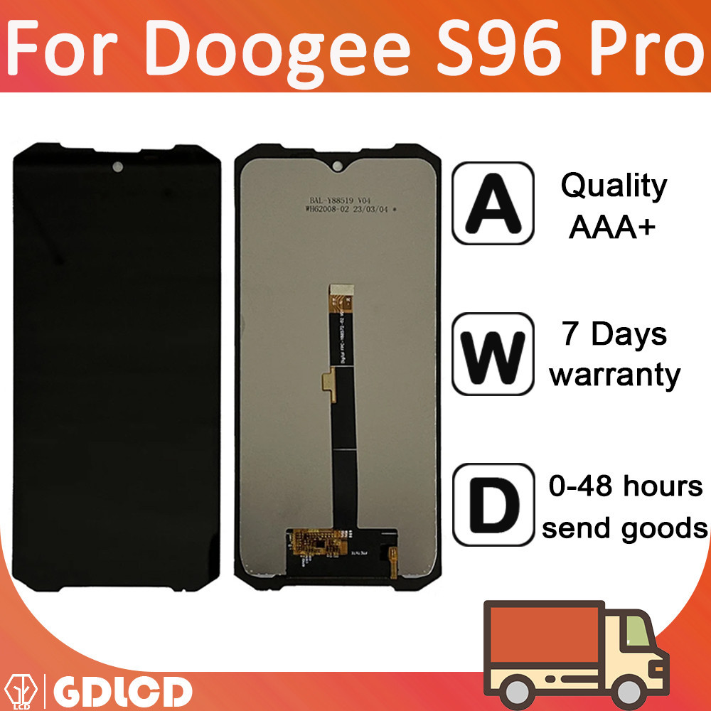 อะไหล่หน้าจอสัมผัส LCD แบบเปลี่ยน สําหรับ Doogee S96 LCD S96 Pro ...