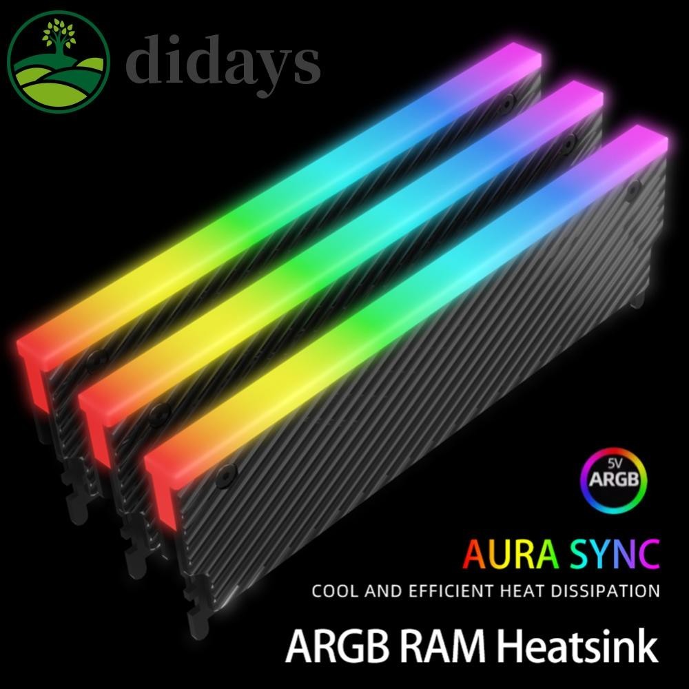 ฮีทซิงค์ระบายความร้อน ARGB RAM 5V 3PIN สําหรับ DDR2 DDR3 DDR4 DDR5 | Shopee Thailand
