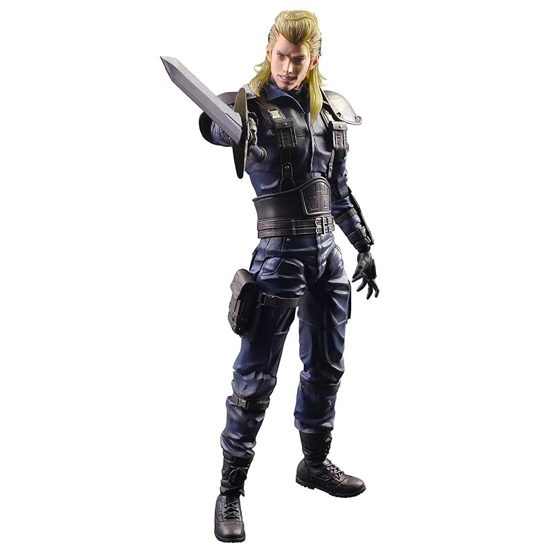 Final Fantasy VII Remake PLAY ARTS Kai Roache Painted PVC Posable ...