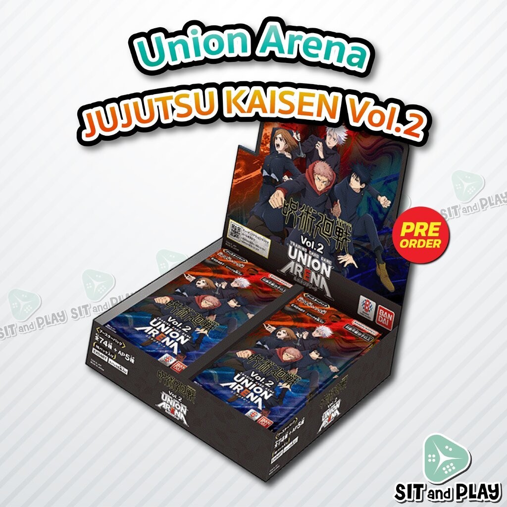 Union Arena : JUJUTSU KAISEN Vol.2 - Booster Box [EX04BT] ลิขสิทธิ์แท้ 100% | Shopee Thailand