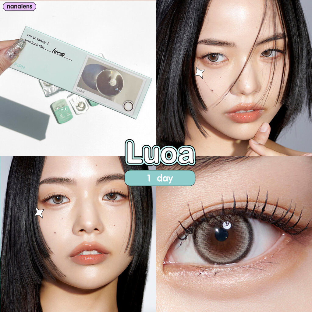 MYFiPN Luoa Neutral 1 Day คอนแทคเลนส์รายวัน 5 คู่ Nanalens | Shopee ...