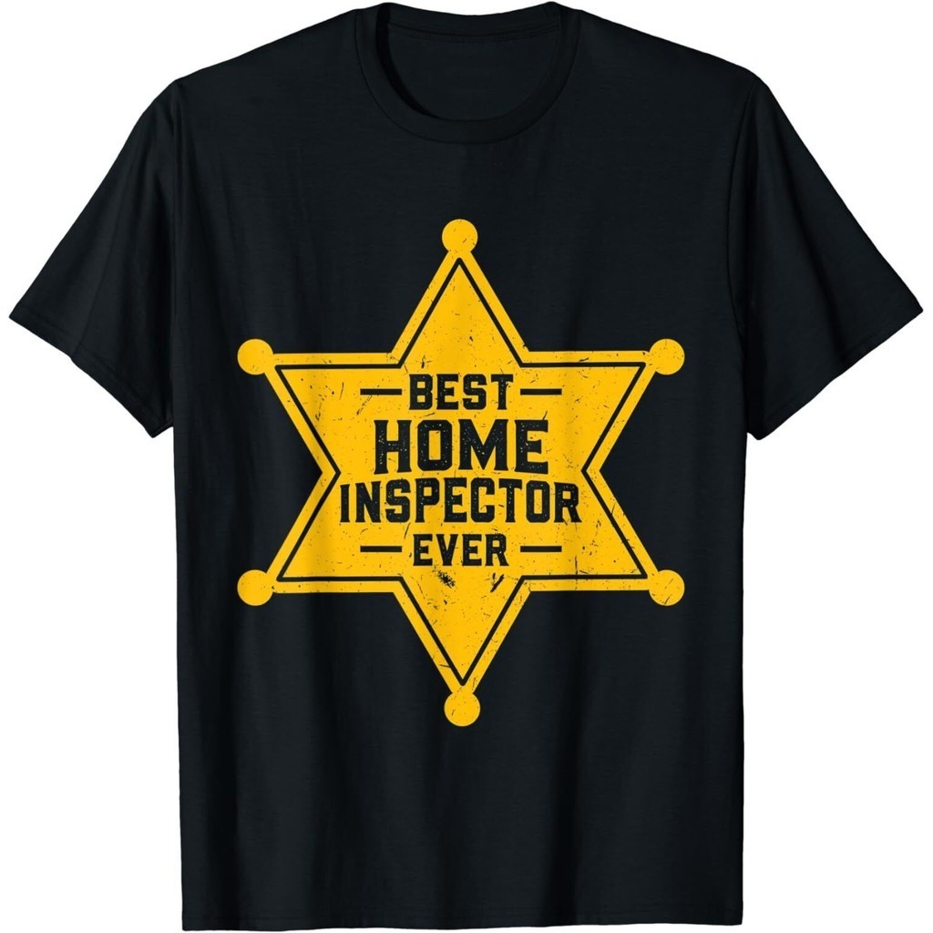 เสื้อยืด Symbol Star Best Home Inspector Ever | Shopee Thailand