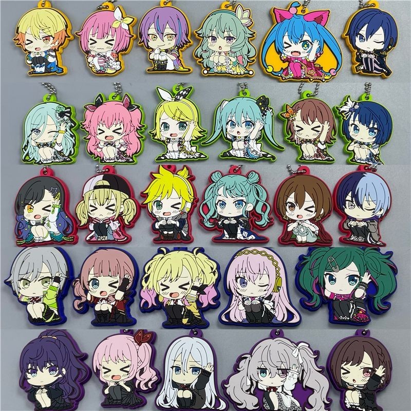 จี้ยาง รูปหัวกอด SEGA Hatsune miku pjsk World Plan Hug พร้อมส่ง ...