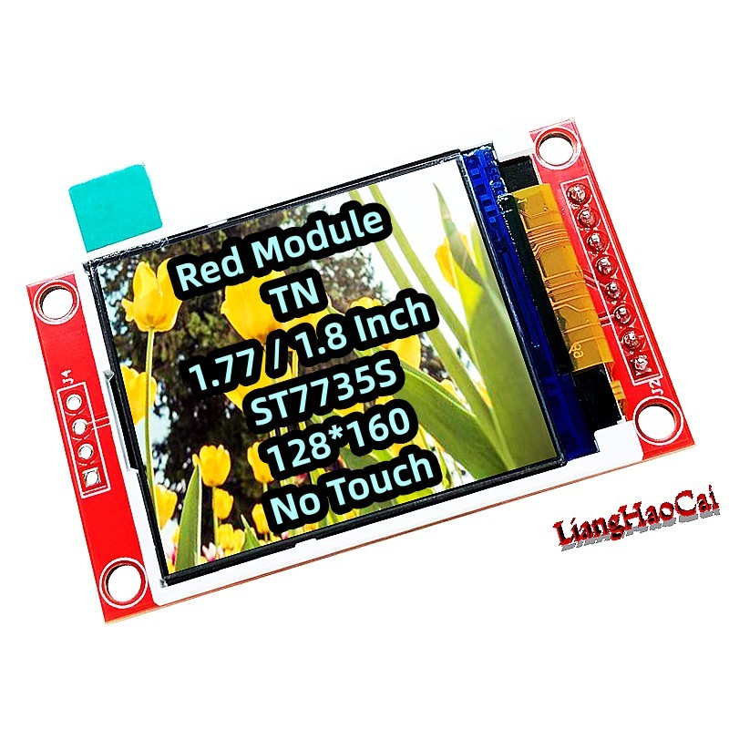 Red Module TFT 1.77 Inch 4 Wire SPI Interface 128*160 No Touch Display ...