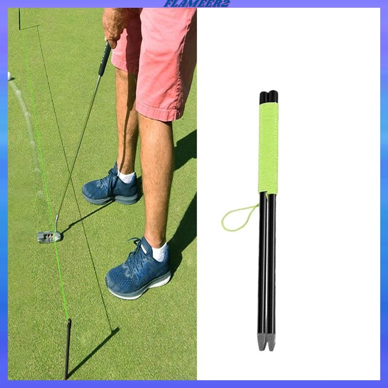 [Flameer2] Golf Putting String ในร่มกลางแจ้งใช้กับหมุดอุปกรณ์การฝึกอบรม ...