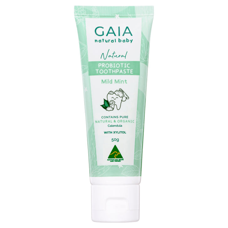 GAIA Natural Probiotic Toothpaste - Mild Mint | ยาสีฟันโปรไบโอติก มาย ...