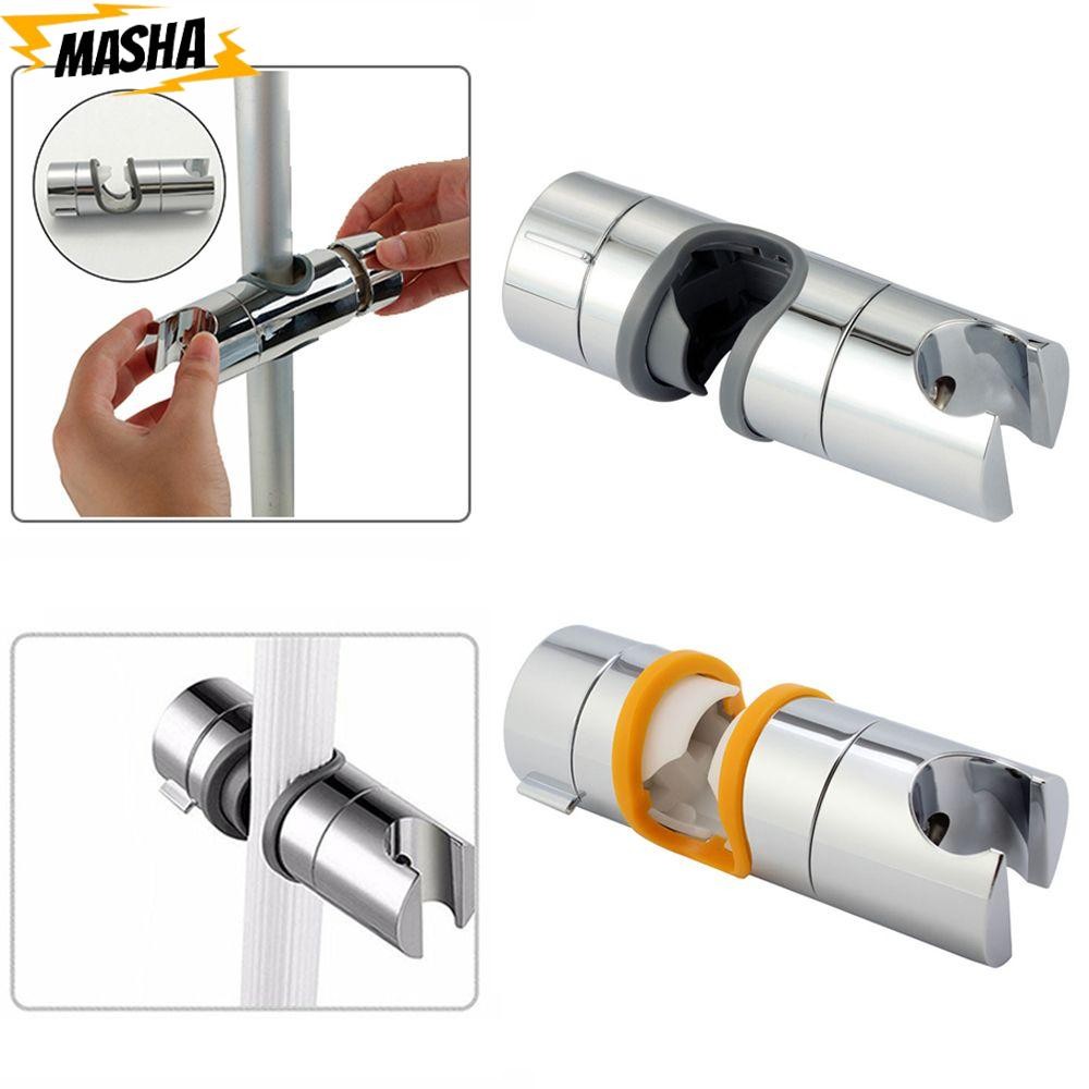 ที่วางหัวฝักบัว Universal คุณภาพสูง ABS Chrome Plated Slider Clamp ...