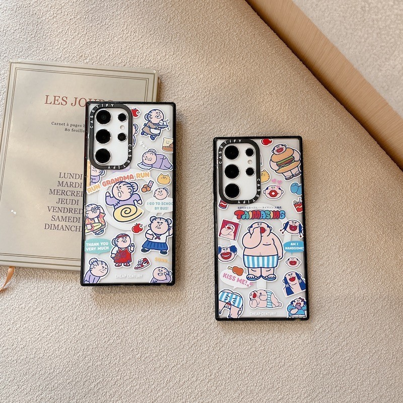 Casetify เคสโทรศัพท์มือถือแบบแข็ง ใส แม่เหล็ก ลาย Run Gramma TAIMASING ...