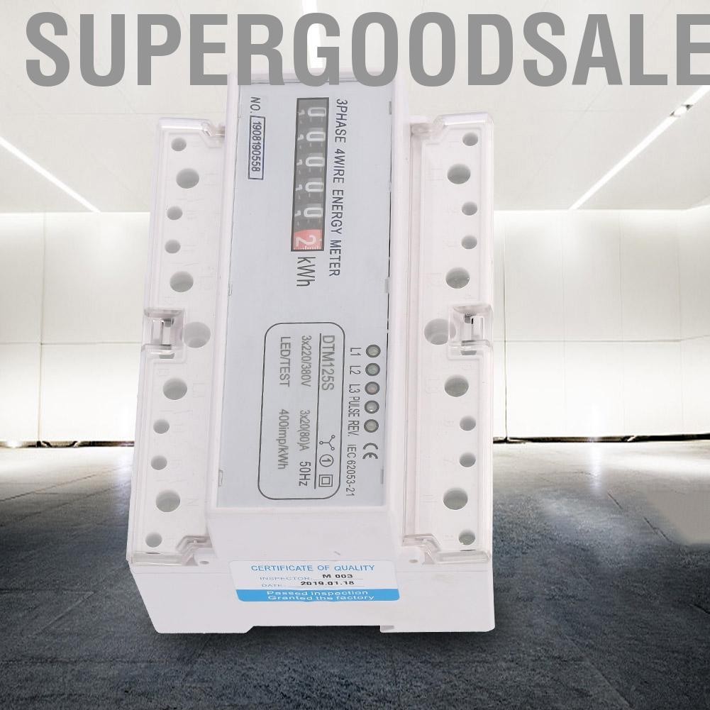 Supergoodsales 3-phase Power Meter Three-wire Energy Meter Power ...