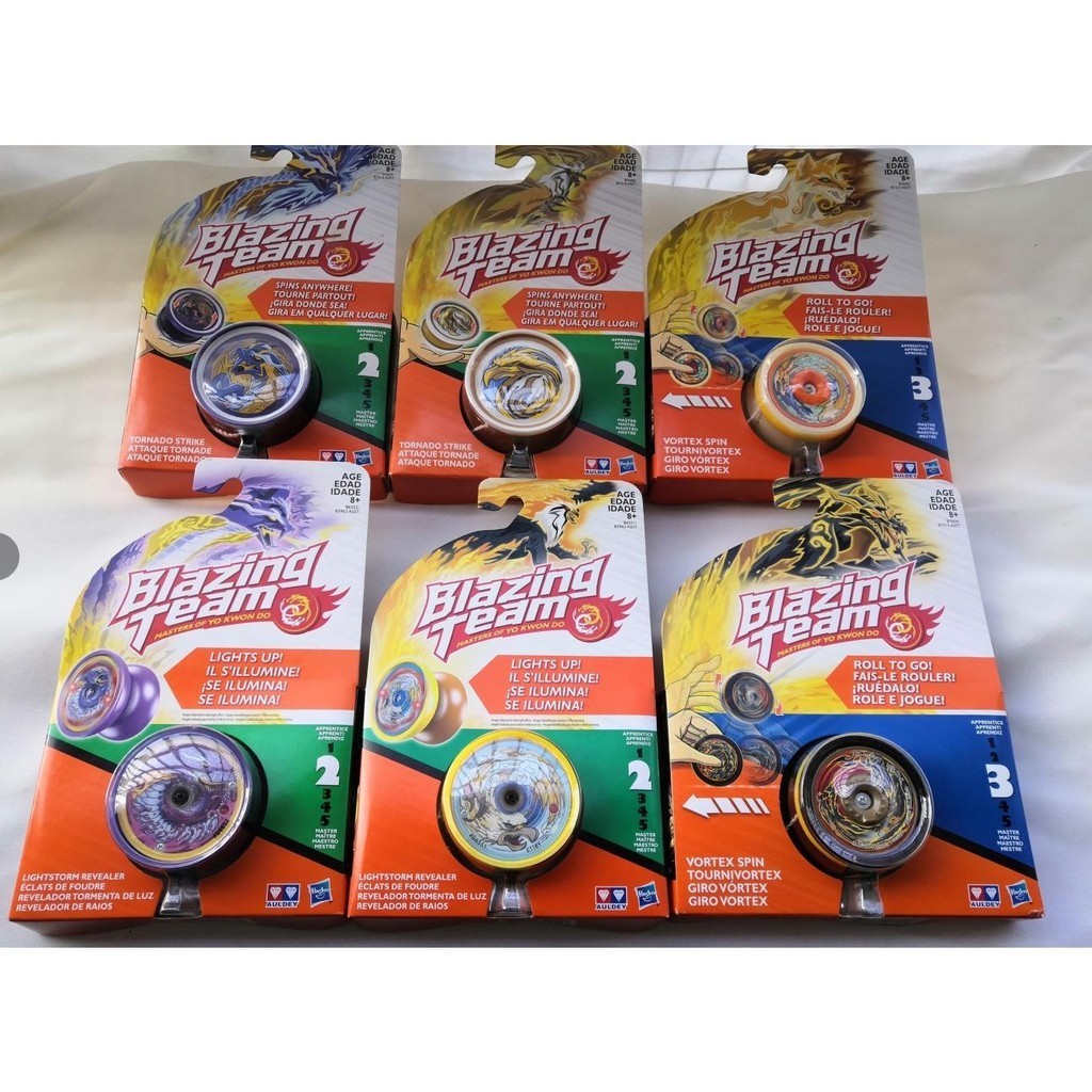 Hasbro Blast Spin Acceleration Yo-Yo Dark Ring Snake Fierce Strike ...