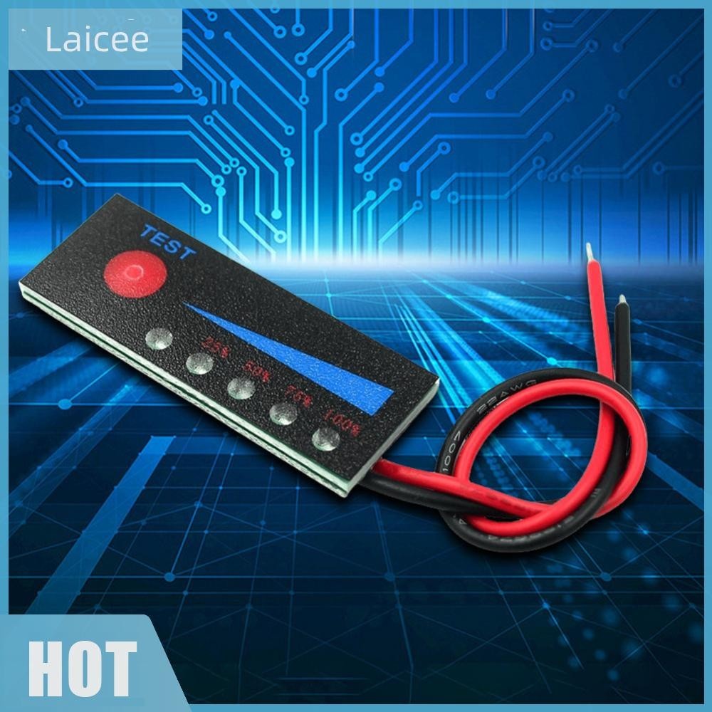 [Laicee.th] โมดูลมิเตอร์วัดแรงดันไฟฟ้า หน้าจอ LCD 3.7V แบตเตอรี่อัจฉริยะ | Shopee Thailand
