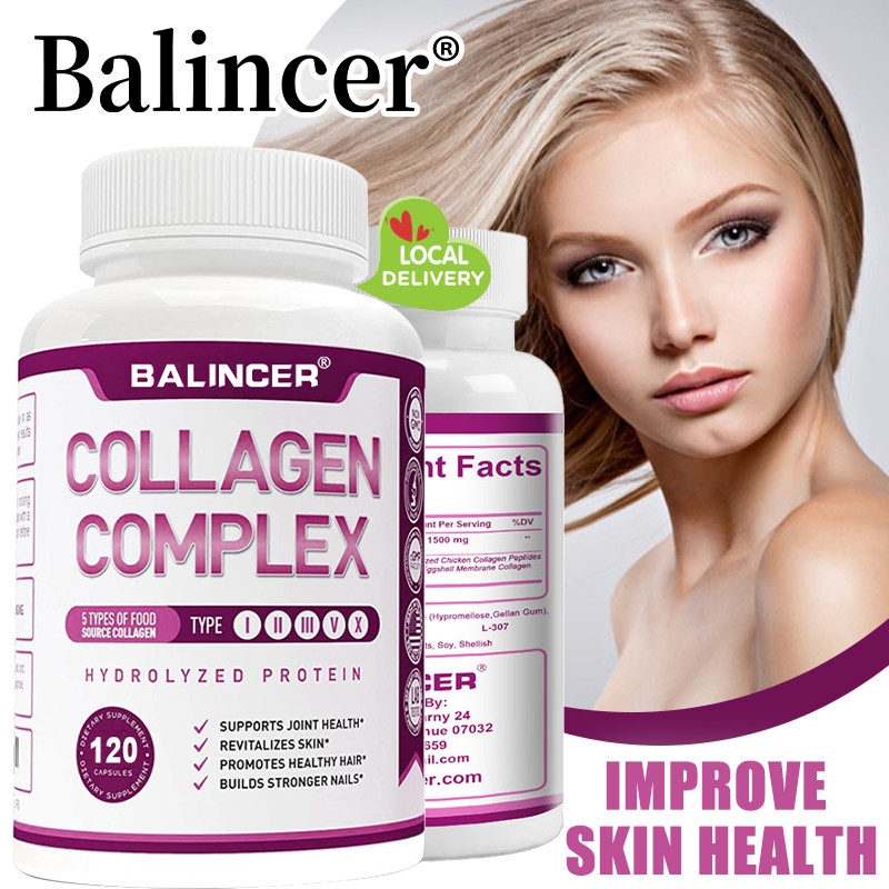 Balincer Collagen Complex | Hydrolyzed Multi-Collagen Supplement | Supports Healthy Skin, Nails ...