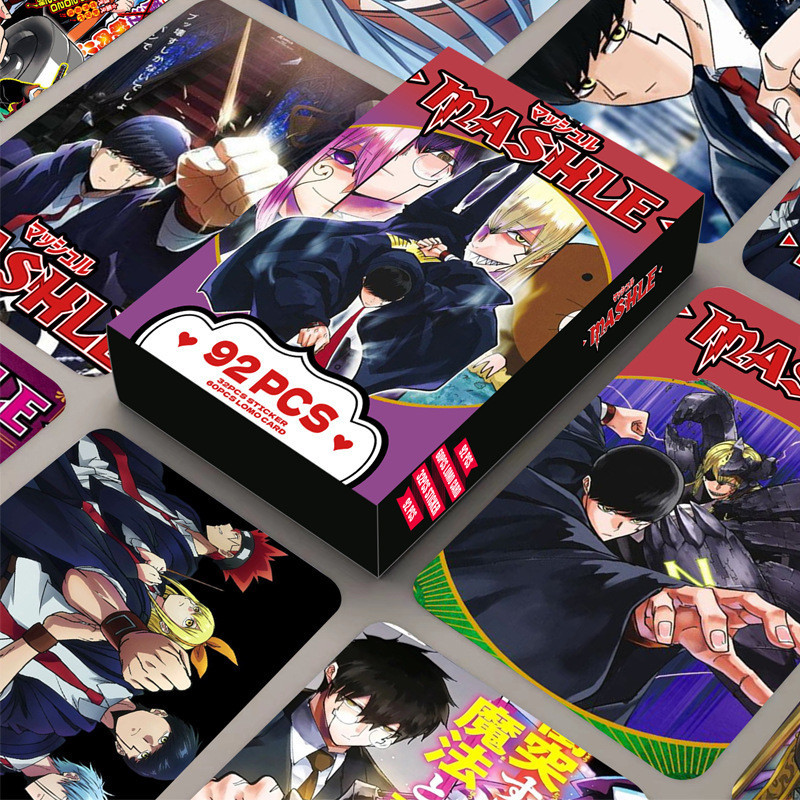 Anime Mashle: Magic and Muscles Double-sided Lomo Card Mashle Photocard ...