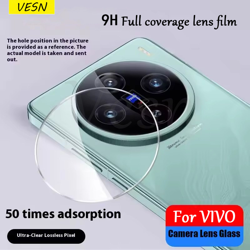 ตัวป้องกันเลนส์กล้องที่ครอบคลุมเต็มรูปแบบสำหรับ VIVO X200 FE FEX200s X100 Ultra X100s X90 X80 ...