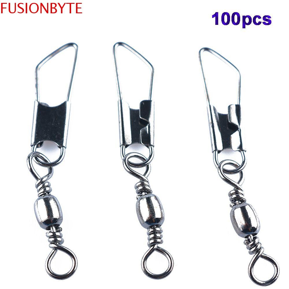 Fusionbyte หมุดตกปลา 100 ชิ้น/แพ็คพร้อมขั้วต่อสายตกปลาเครื่องมือประสาน | Shopee Thailand