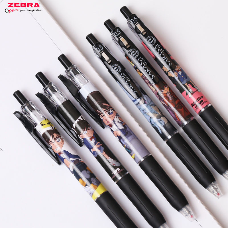 [1.6,000 คนคอลเลกชัน] Zebra Limited Detective Conan Gel Pen Black Kidd ...