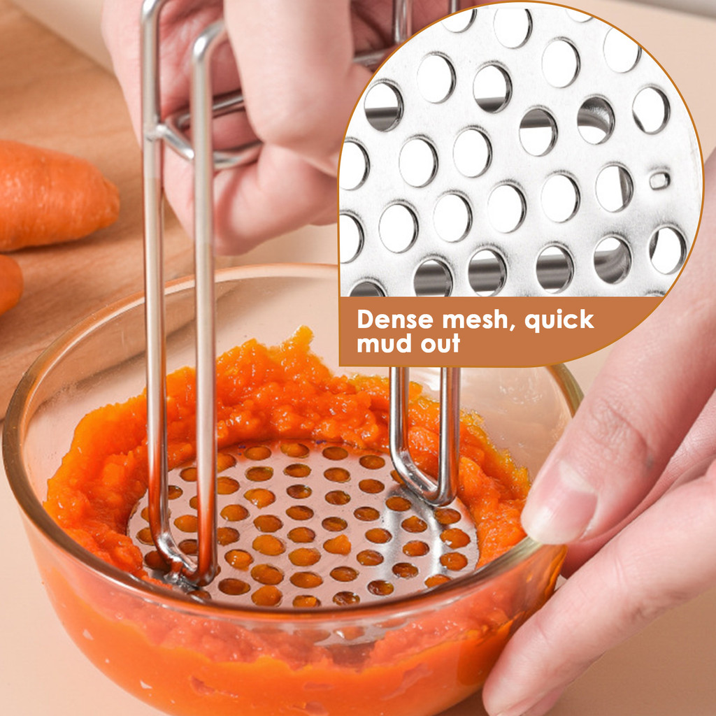 ถูกที่สุด 304 Stainless Steel Mashed Potato Masher Household Masher ...