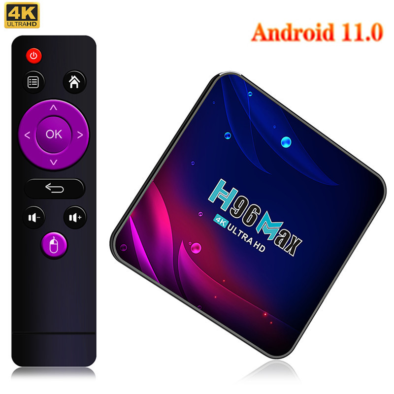 [จัดส่งในวันเดียวกัน] h96max V11 Android 11.0 rk3318 4G/64G 5g 4ktvbox | Shopee Thailand