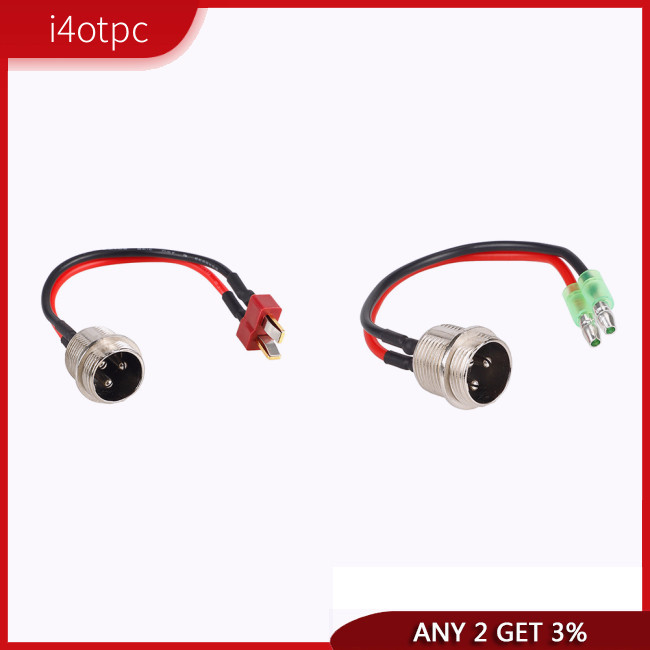 I4otpc GX16 ซ็อกเก็ตปลั๊กชาร์จสกูตเตอร์ไฟฟ้า ตัวผู้ ตัวเมีย 3 Pin 10 นิ้ว | Shopee Thailand