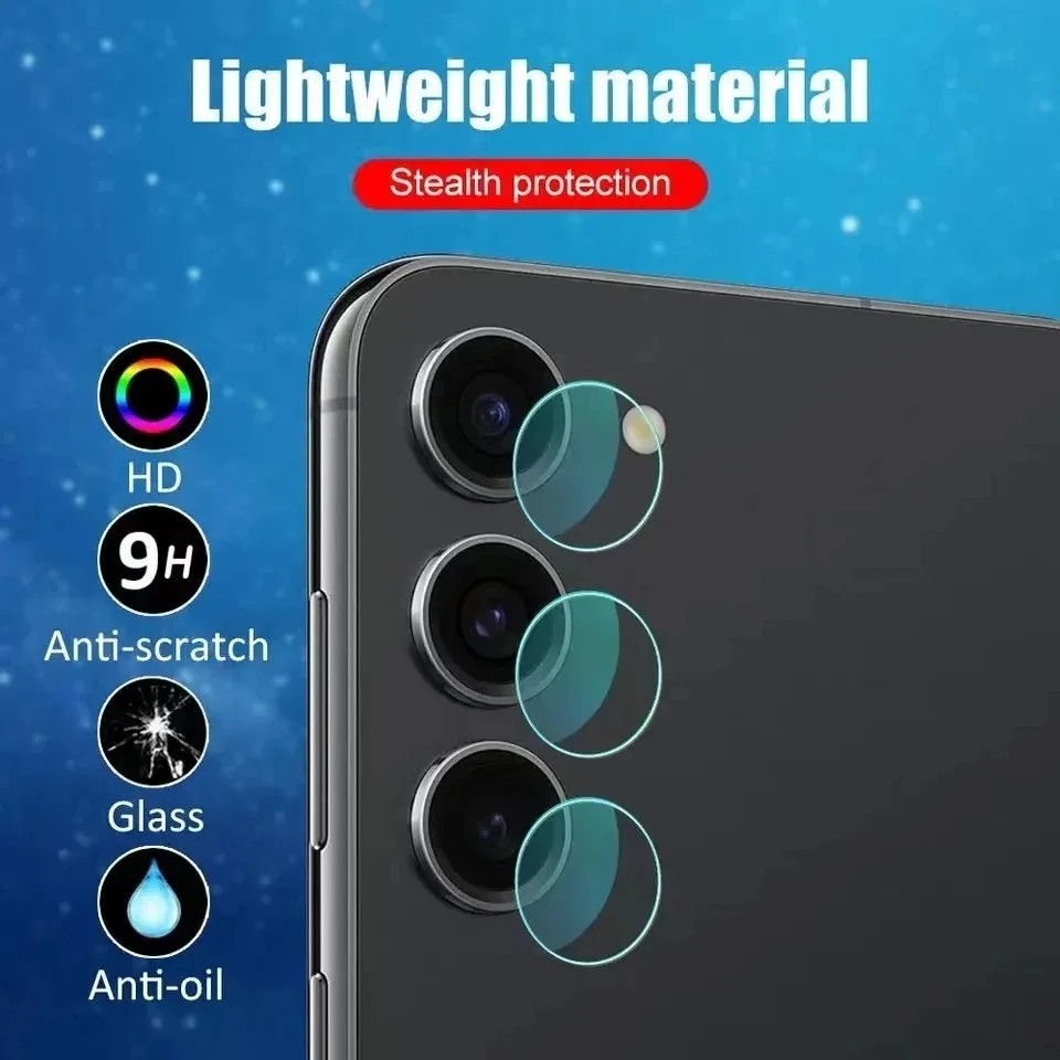 ฟิล์มเลนส์กล้อง สีใส สำหรับ Samsung ss Galaxy A56 A36 A26 A16 A06 A55 A54 A53 A52 A52s A35 A34 ...