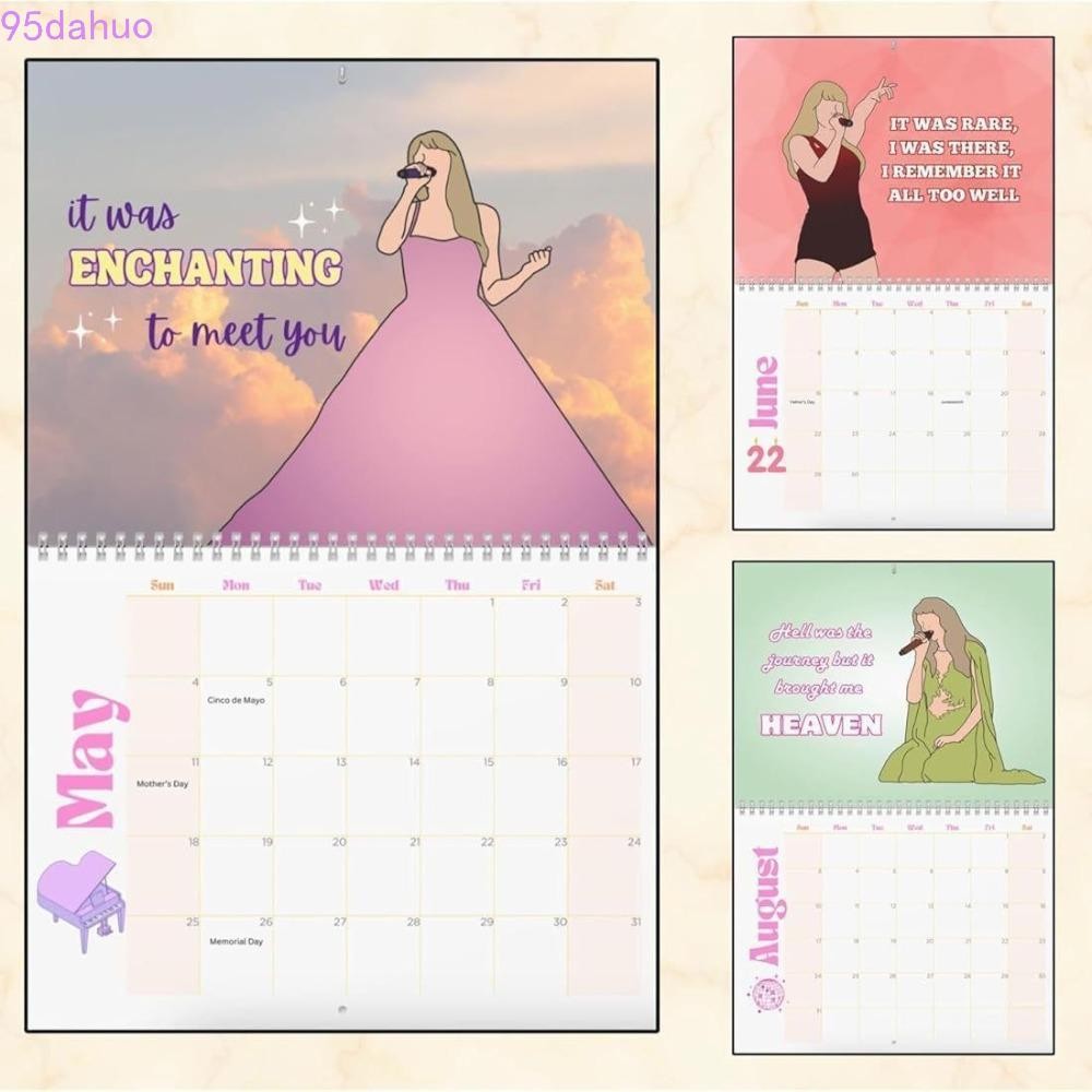 Dahuo Hand Drawn Taylor Swift Calendar, Schedule Time Planner Taylor ... Dahuo Hand Drawn Taylor Swift Calendar, Schedule Time Planner Taylor ...