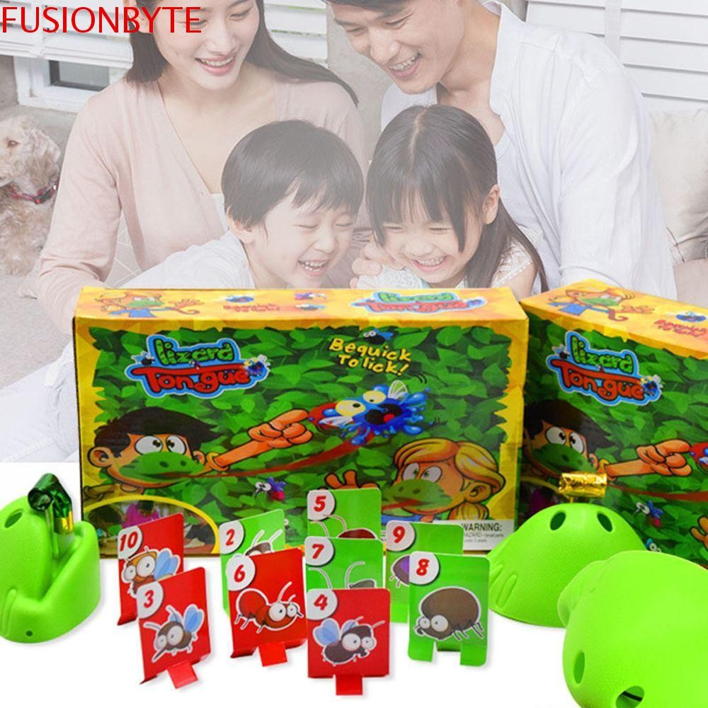 Fusionbyte กระดิกลิ้นเลียการ์ดความบันเทิงปริศนา Prop Lizard Mask Family Party Board Games ปริศนา ...