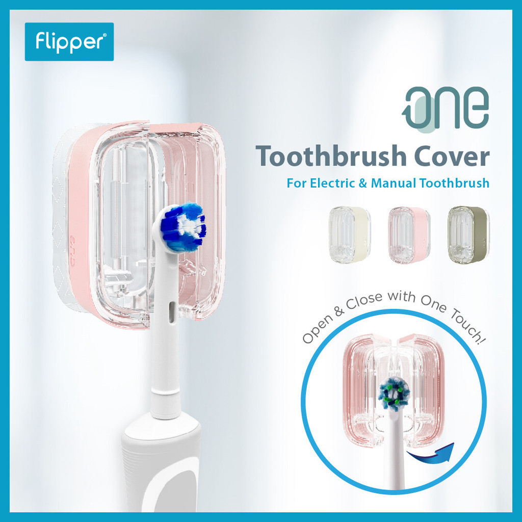 Flipper ONE | ฟลิ๊ปเปอร์ วัน | ที่ครอบ และเก็บแปรงสีฟัน รองรับน้ำหนัก ...
