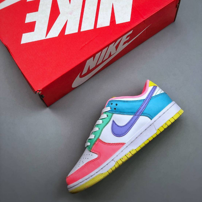 รองเท้า NIKE SB DUNK LOW EASTER ต้นฉบับ BNIB แท็กเต็มรูปแบบ BARCODE ...