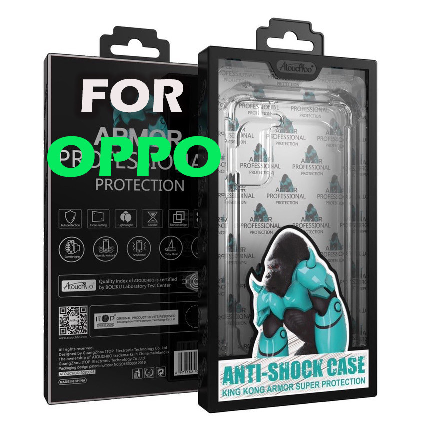 เคสใสคิงคอง Kingkong กันกระแทก OPPO A79 A98 A58 A78 A38 A18 A57 A77 A77S A74 A94 A54 A95 A96 A15 ...