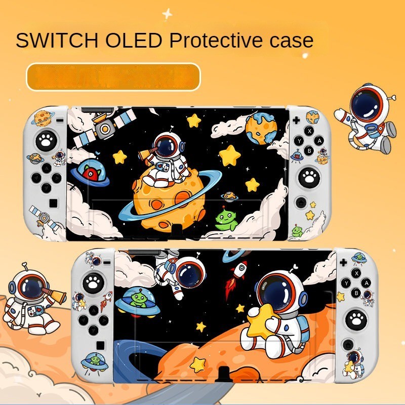 เคสป้องกัน ลายการ์ตูนนักบินอวกาศ สําหรับ Nintendo Switch (รุ่น OLED NS) | Shopee Thailand