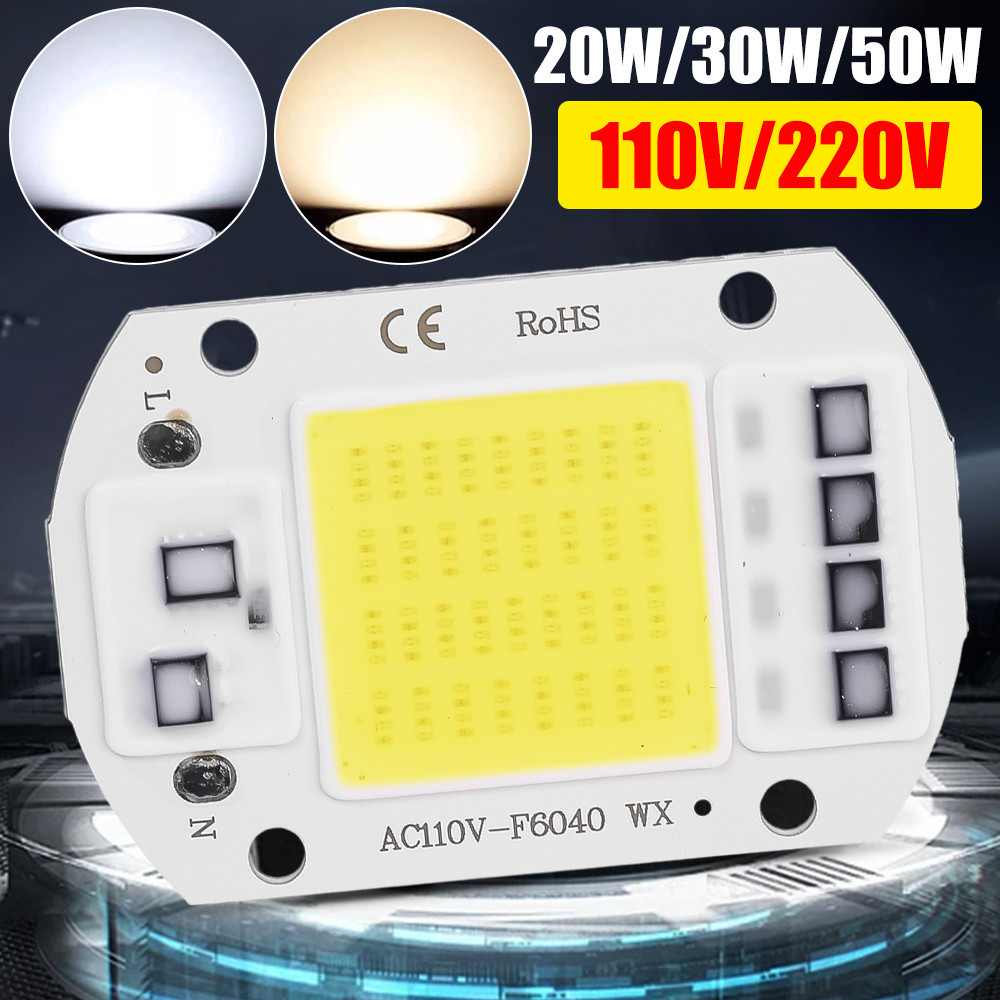 หลอดไฟสปอตไลท์ LED AC 220V 20W 30W 50W พลังงานสูง DIY | Shopee Thailand
