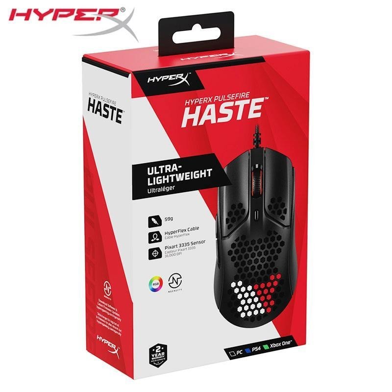 Kingston HyperX Pulsefire Haste Gaming Mouse RGB 16000 DPI USB Wire ...