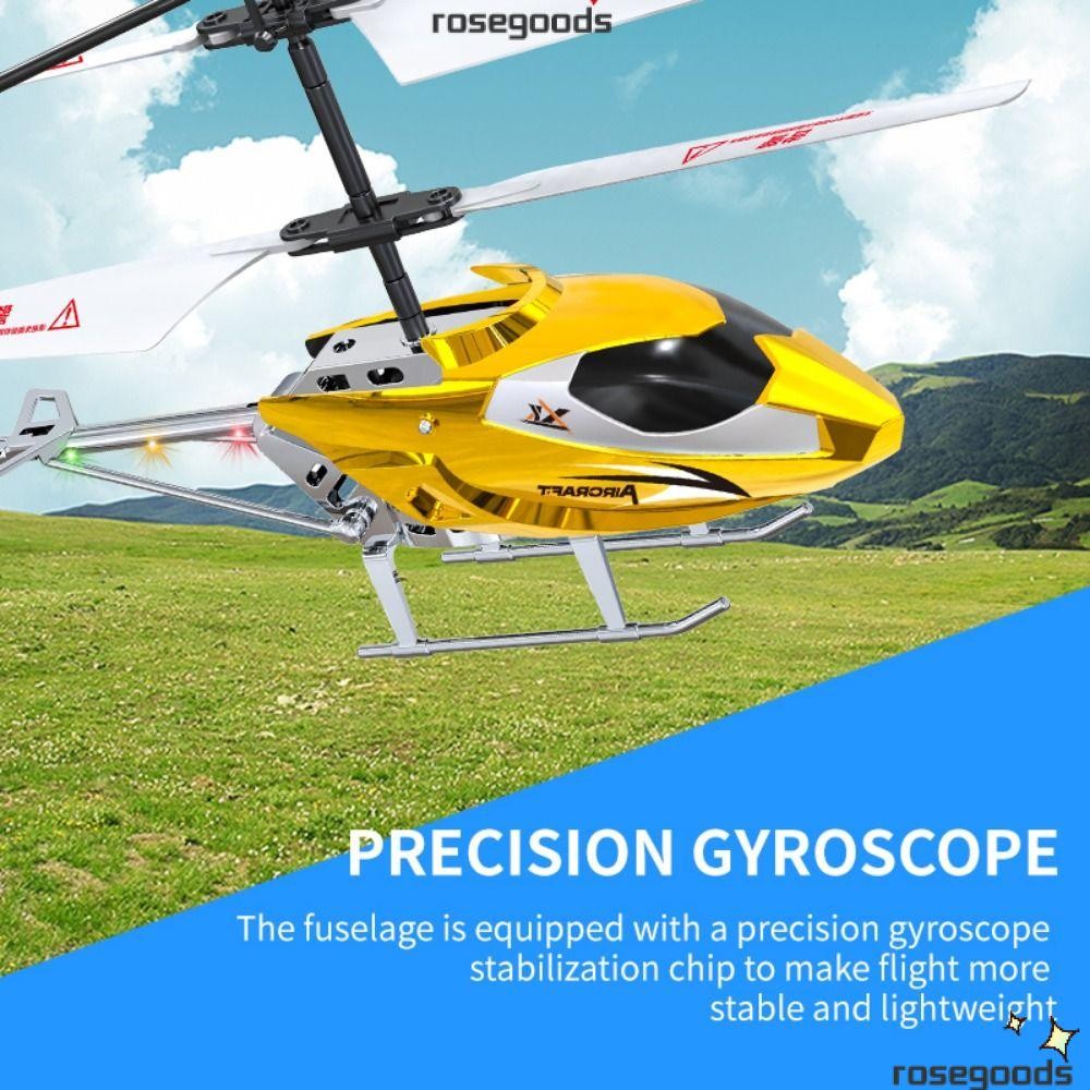 Rose รีโมทคอนโทรลเครื่องบินพลาสติก 3.5CH 2.5CH ชาร์จ USB เฮลิคอปเตอร์ ...