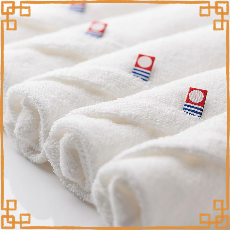 Imabari Towel Premium Hand Towel 5-piece Set Made in Japan White ...