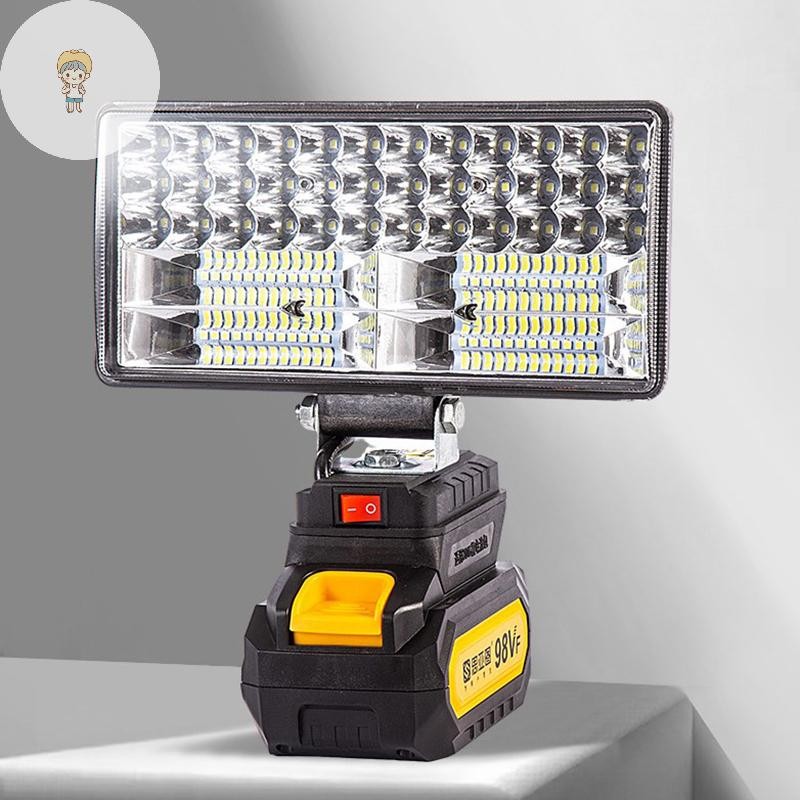 Ars สําหรับ Makita 18V Li-ion แบตเตอรี่ LED ทํางาน 3/4 นิ้วไฟฉายแบบพกพา ...