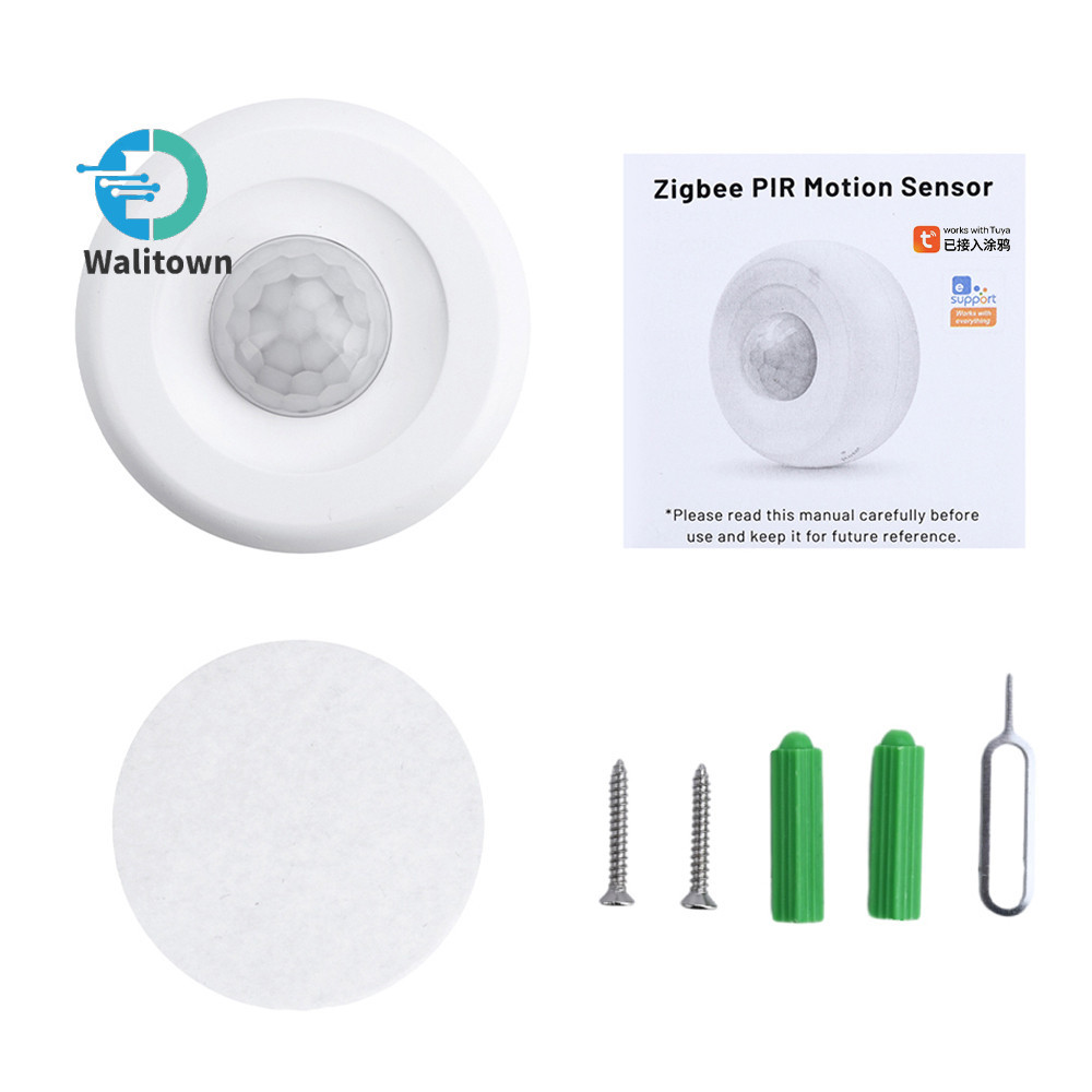 Tuya ไฟ WiFi + PIR Motion Sensor Smart Home เครื่องตรวจจับอินฟราเรด แบบ ...