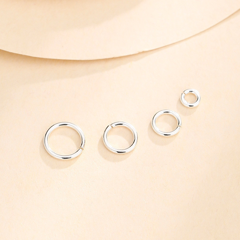 อุปกรณ์เสริมเงินสเตอร์ลิง|แหวนเปิด เชื่อมต่อแหวน สร้อยข้อมือ สร้อยคอ แหวน 925 diy | Shopee Thailand