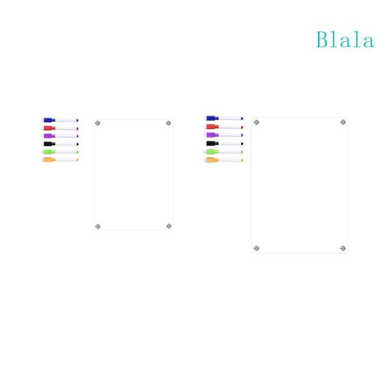 Blala แผ่นบอร์ดแม่เหล็กอะคริลิค สําหรับวางแผนอาหาร | Shopee Thailand