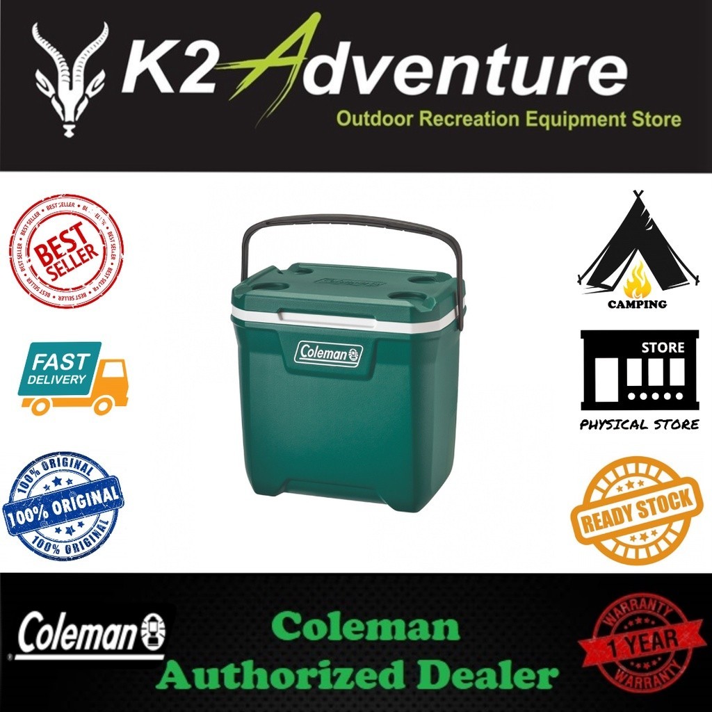 Coleman COOLER BOX 28QT XTREME EVERGREEN | Shopee Thailand