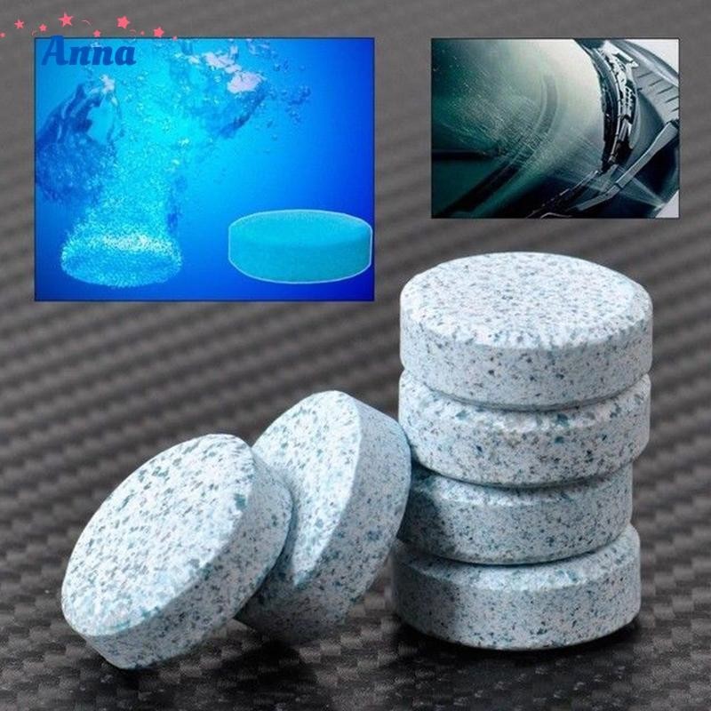 【Anna】Kit New Effervescent Tablets Cars Cleaner Compact Glass Powerful ...