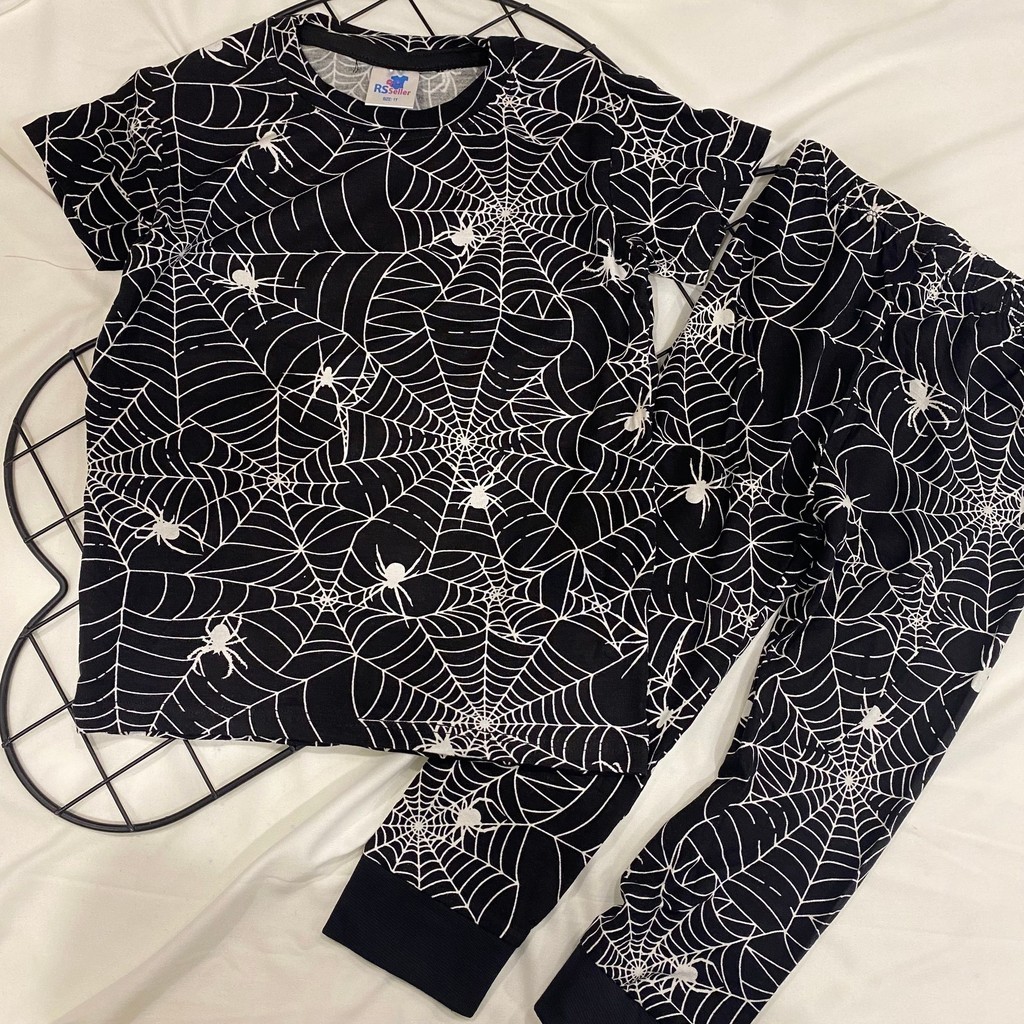 ผ้าฝ้าย PYJAMAS ขนาด 1y-6y LABAH-LABAH HITAM | Shopee Thailand