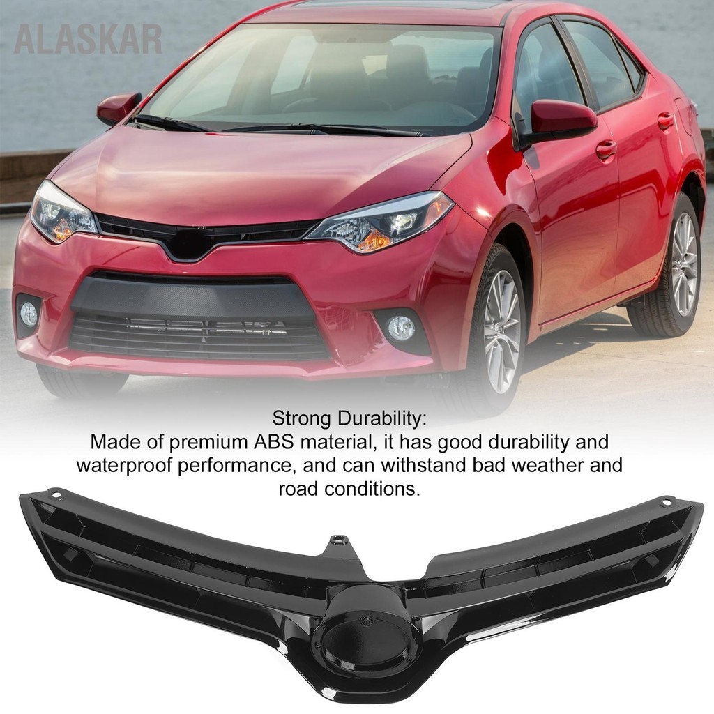 ALASKAR กันชนด้านหน้ากระจังหน้าด้านบน 53100 02560 Upper Hood Grill ...